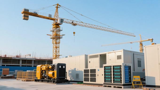 Energy storage solutions for construction sites (with difficult power ...